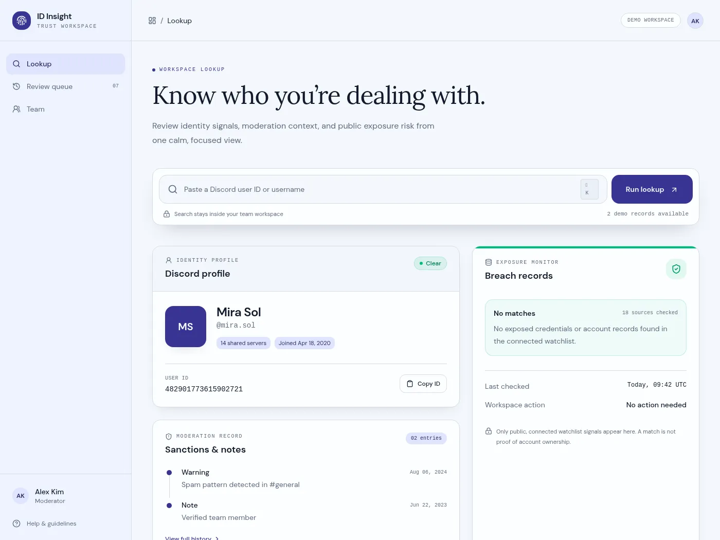 Discord ID Insight