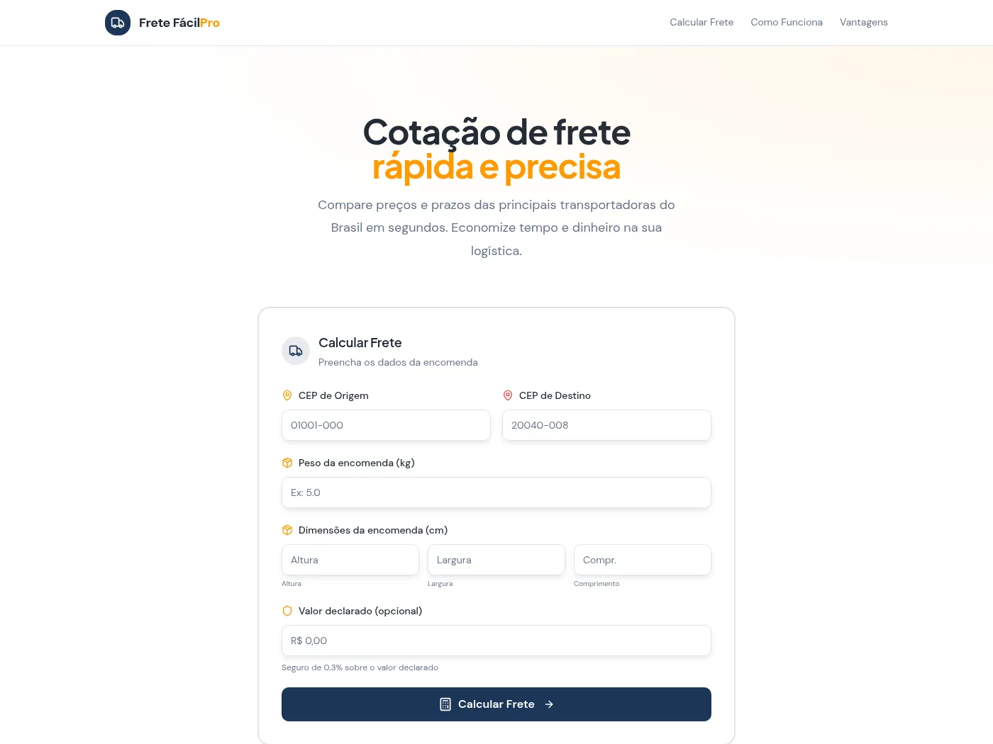 Frete Fácil Pro