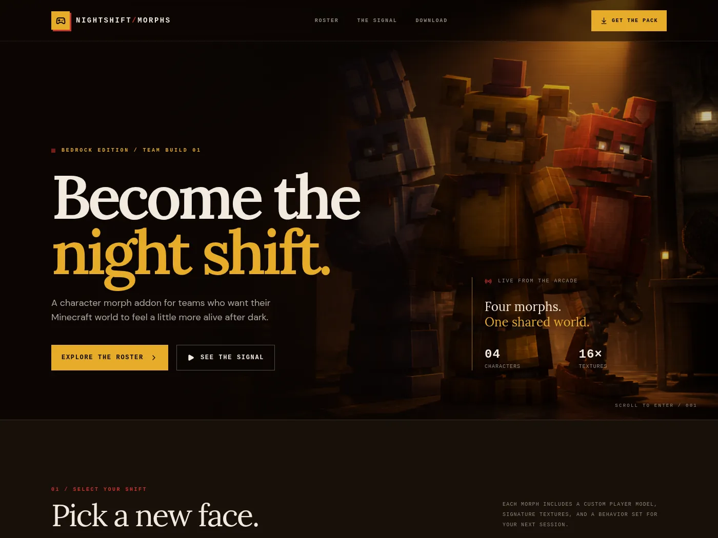 FNAF Morph Minecraft Addon