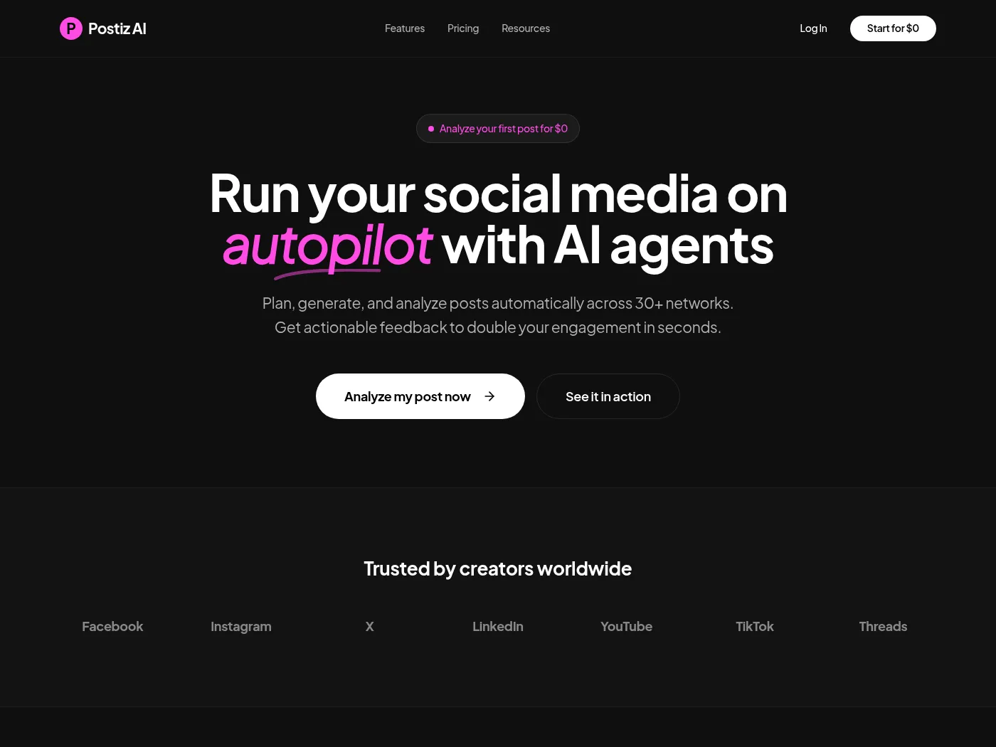 Postiz AI Post Analyzer