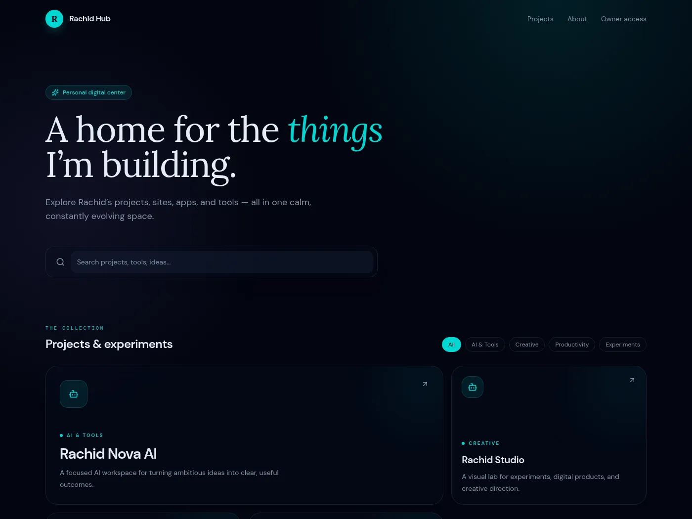 Rachid Hub Portal