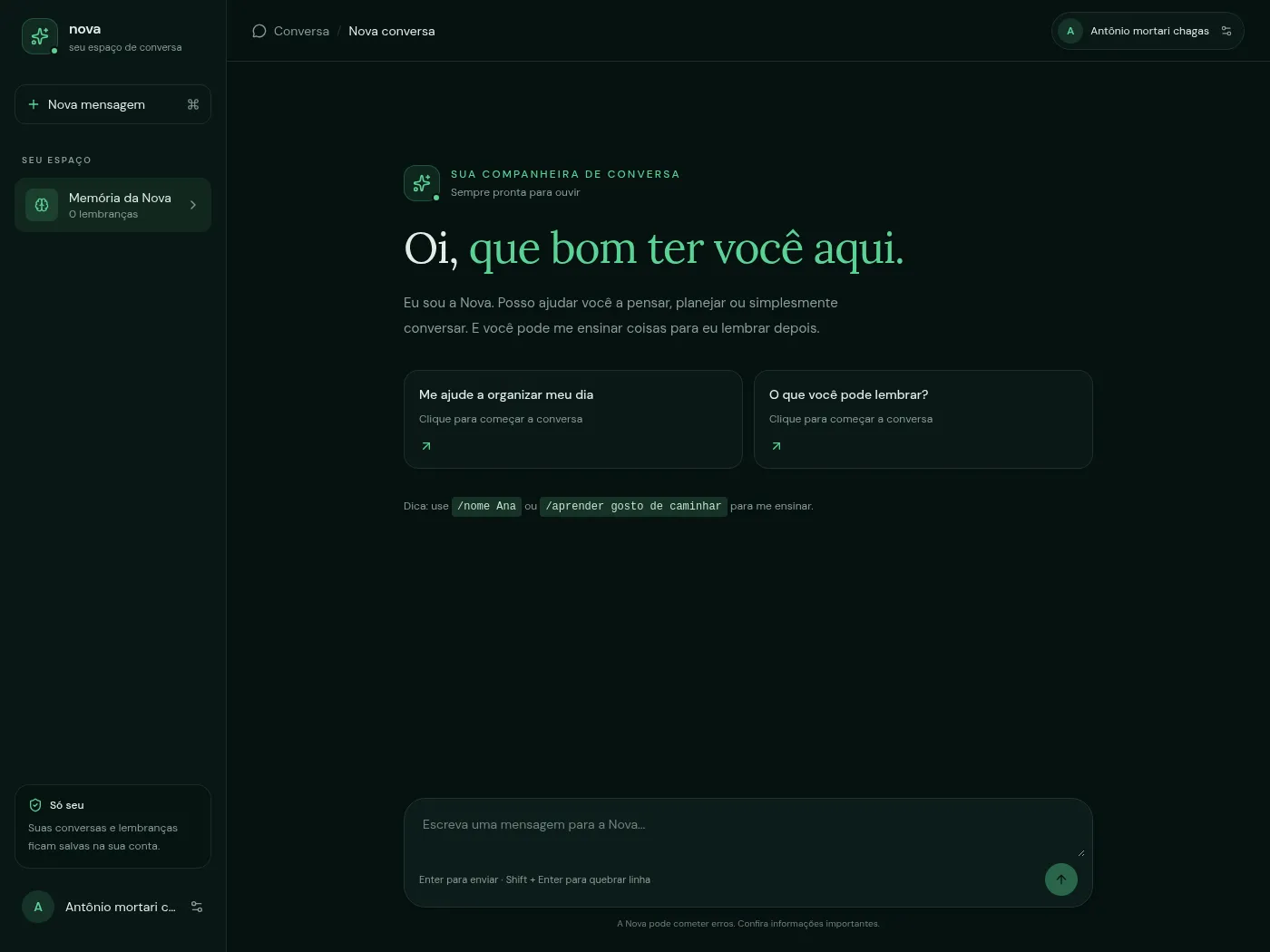 Nova AI Chat App
