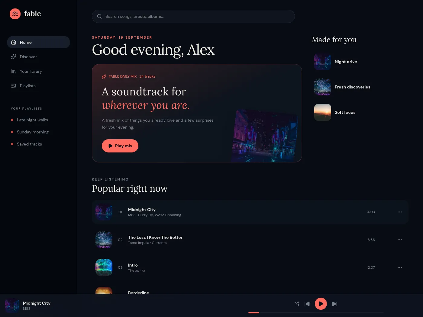 Fable Music Web