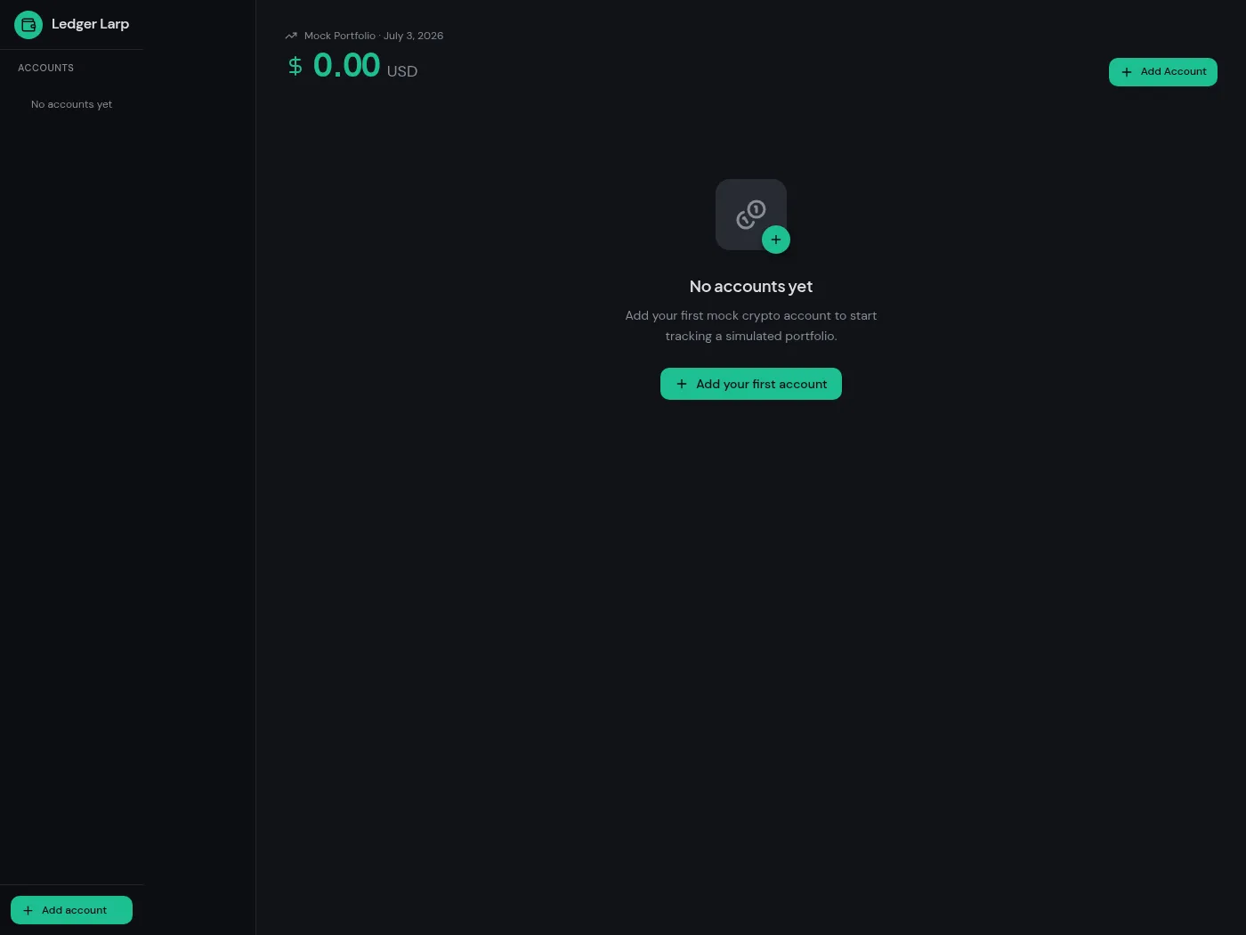 Ledger Larp Toolkit