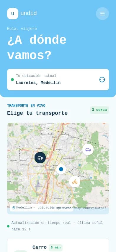 Undid Sky Ride App