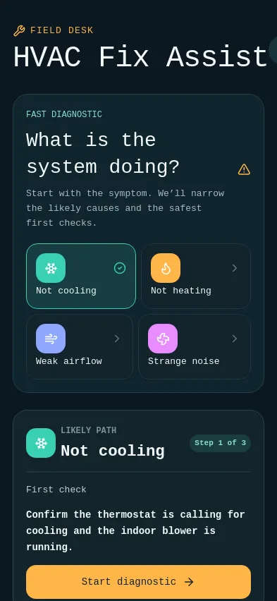 HVAC Fix Assist