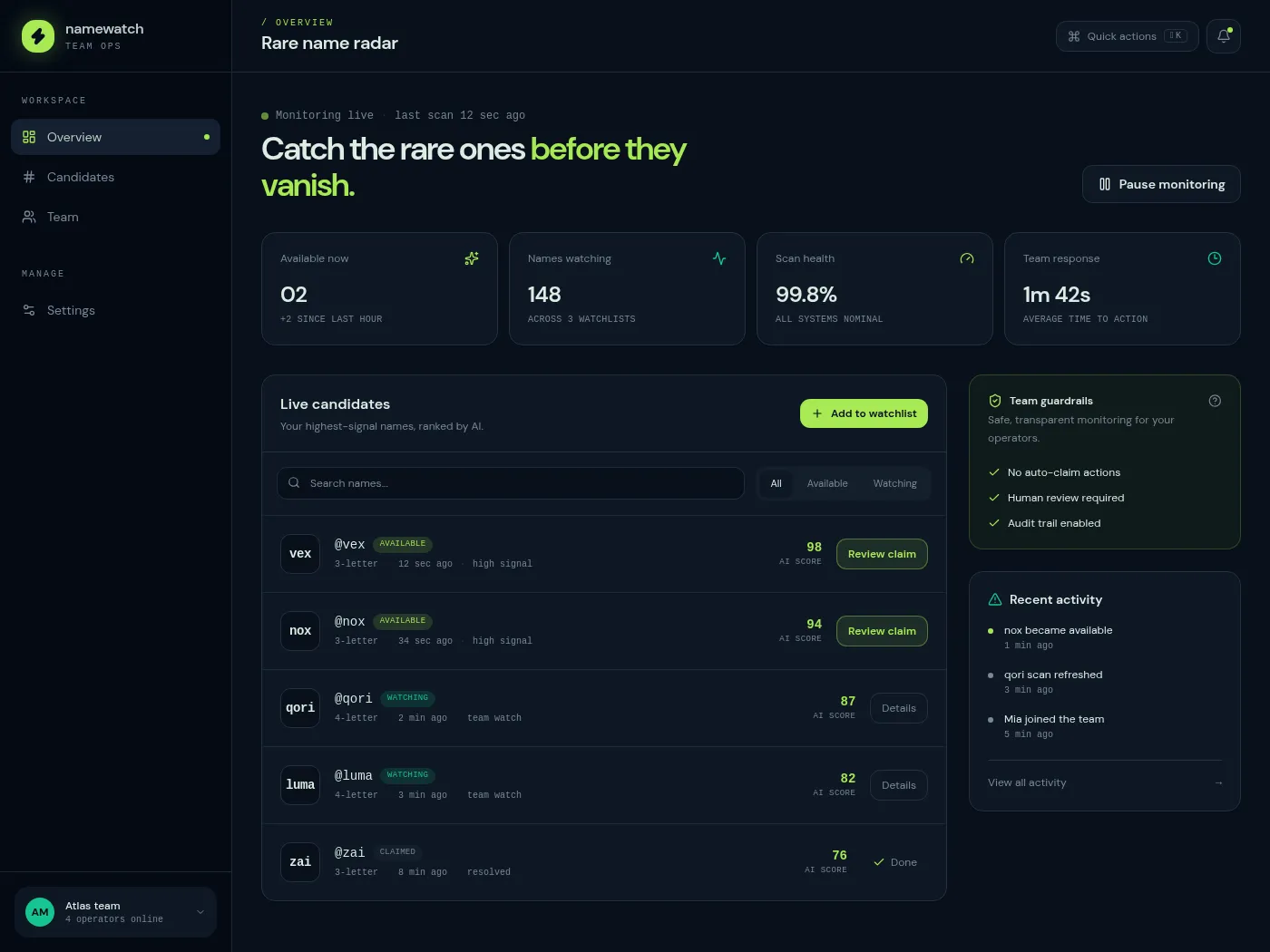 Discord Name Sniper