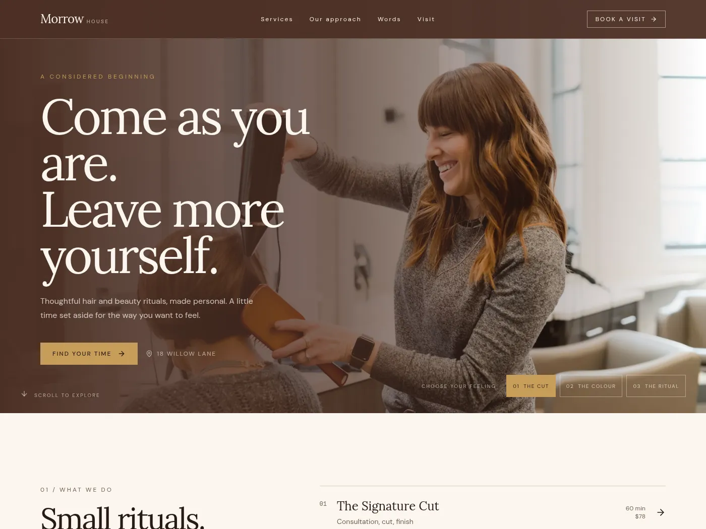 SalonEase Web Platform
