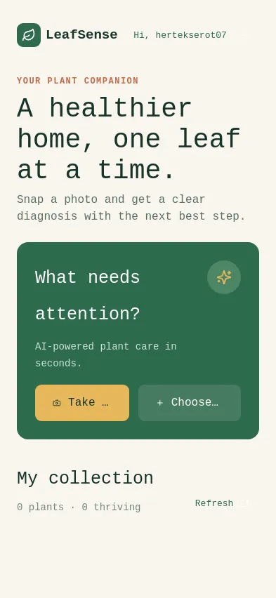 LeafSense AI