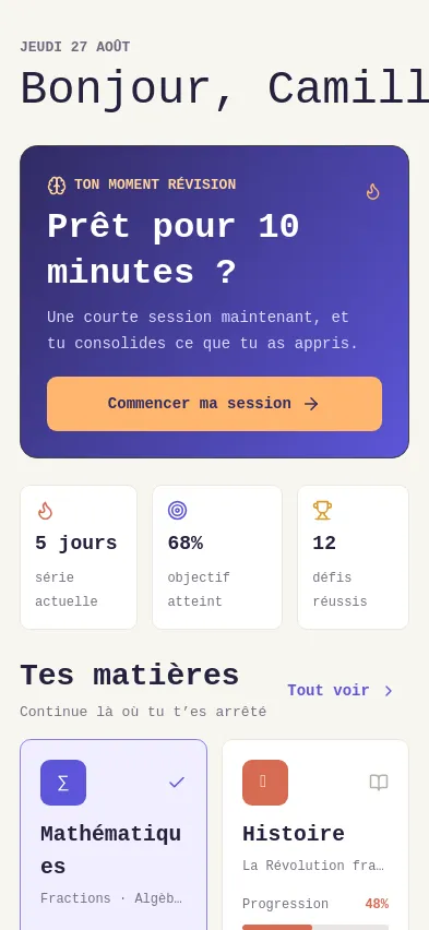 RéviseMoi Assistant