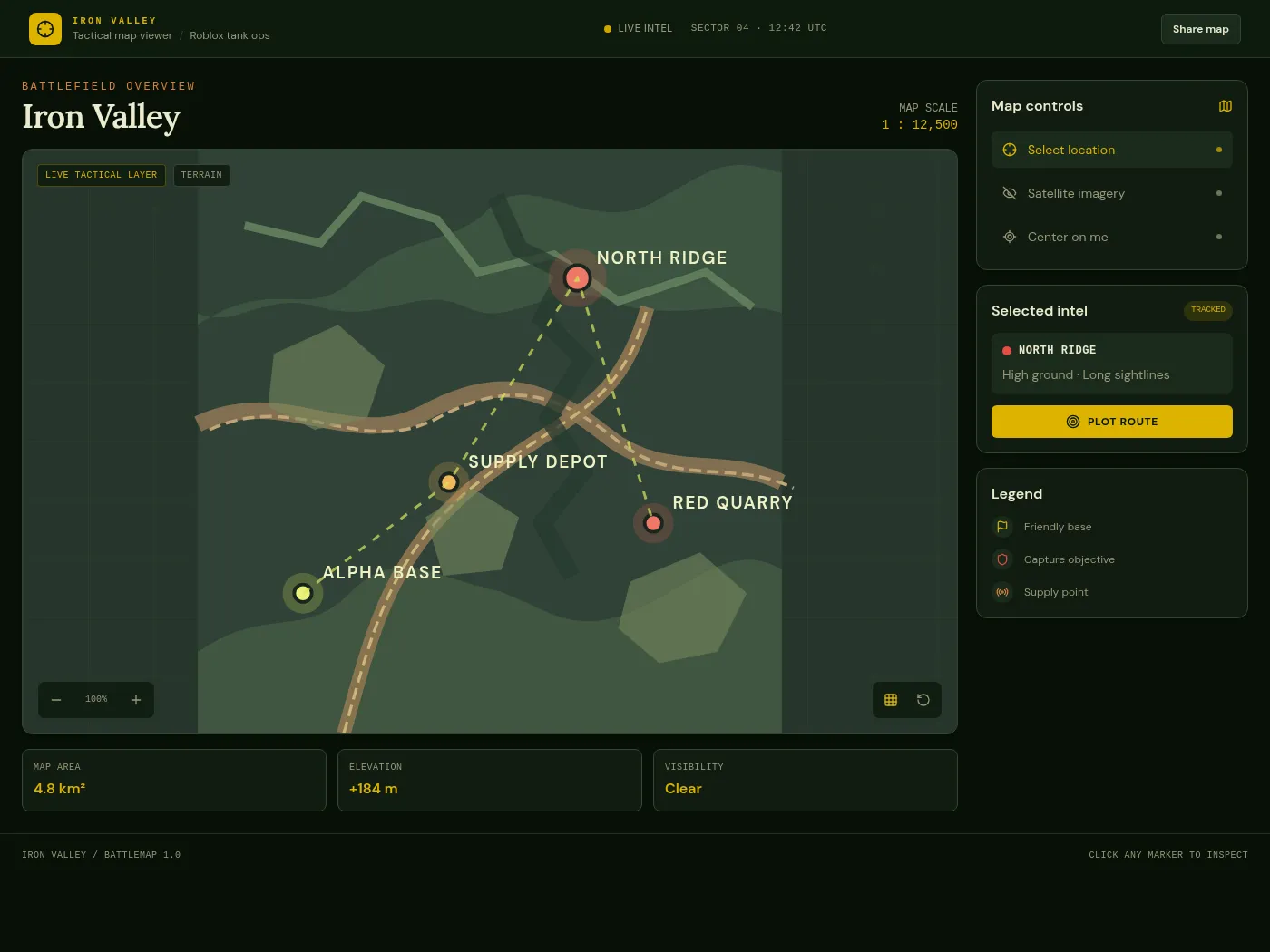Tank Game Map Viewer