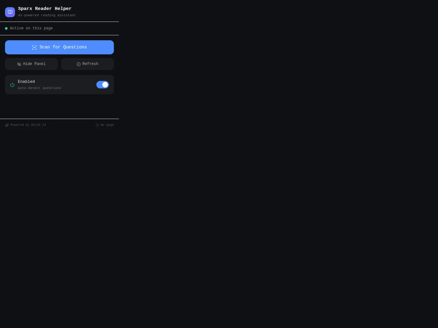 Sparx Reader Helper