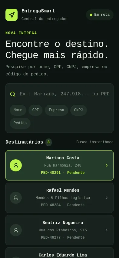 EntregaSmart Mobile