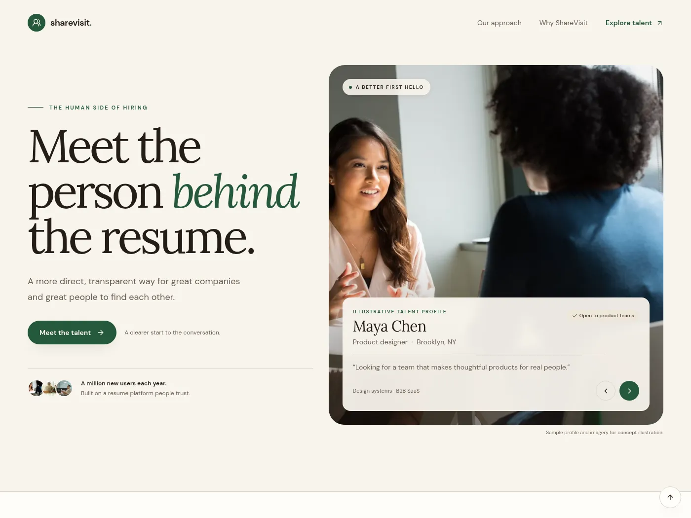 ShareVisit Talent Bridge