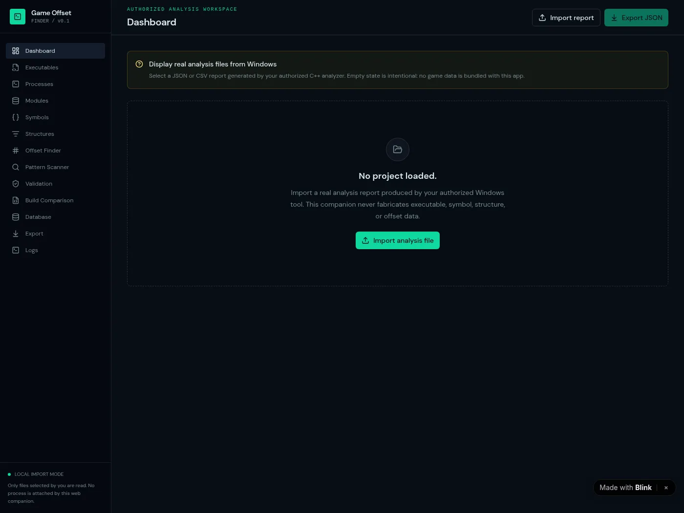 Game Offset Finder