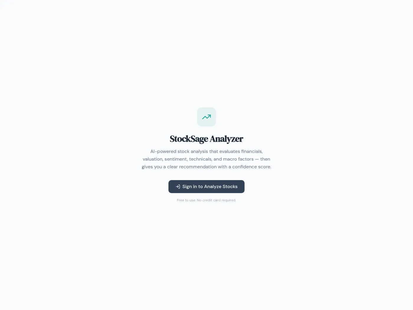 StockSage Analyzer