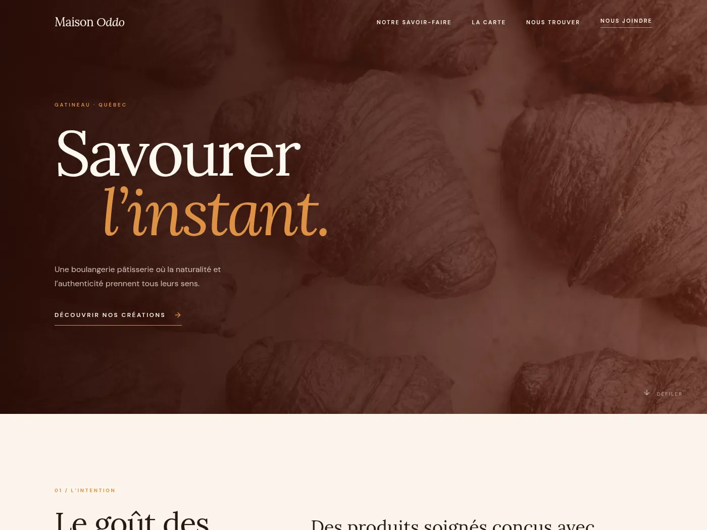 Maison Oddo Web Showcase
