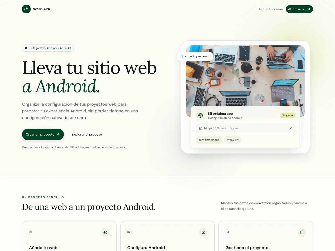 Web2APK Converter