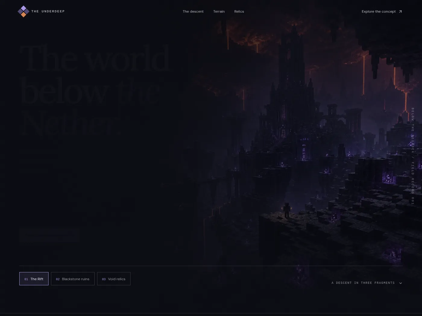 Underworld Minecraft Addon