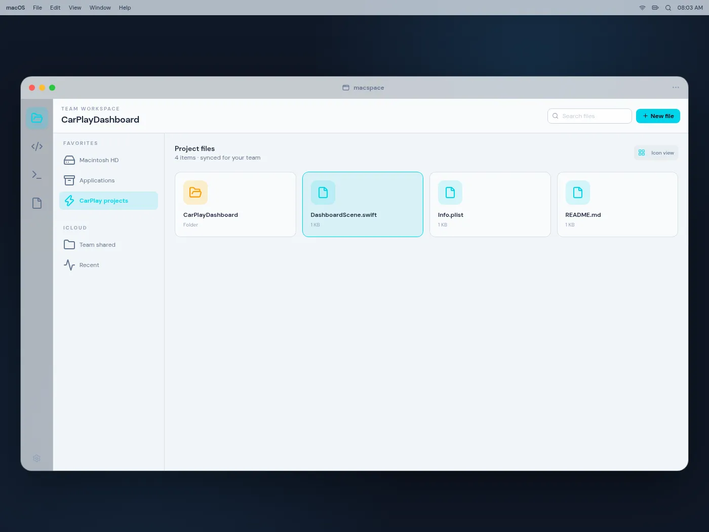 Web MacOS Simulator