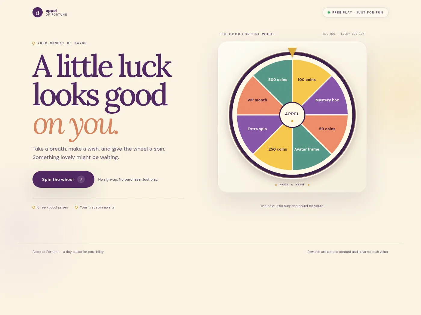 Appel of Fortune