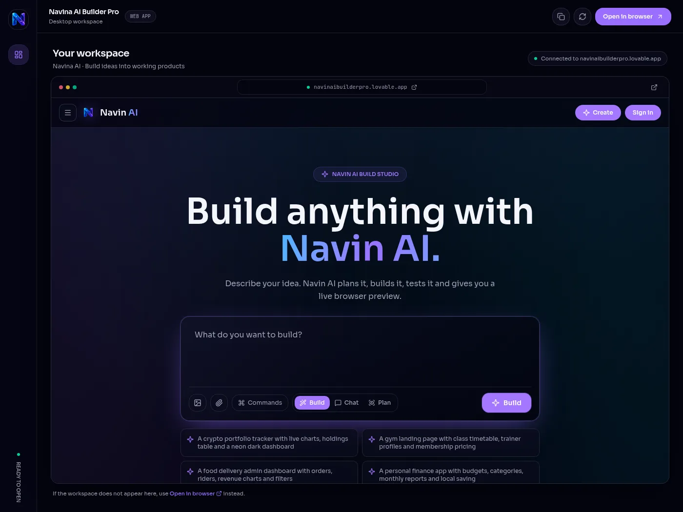 Navina AI Desktop