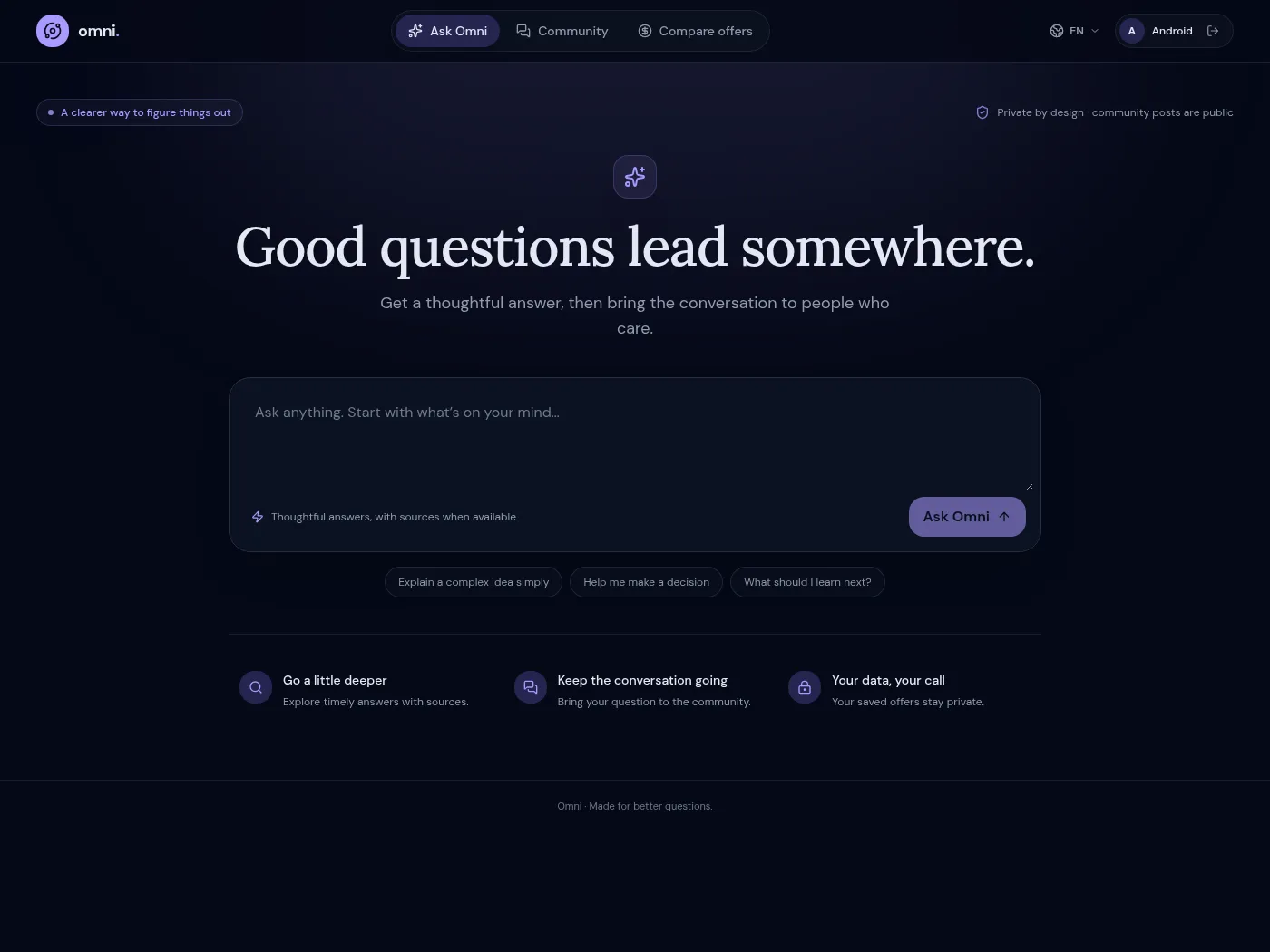 Omni AI Platform