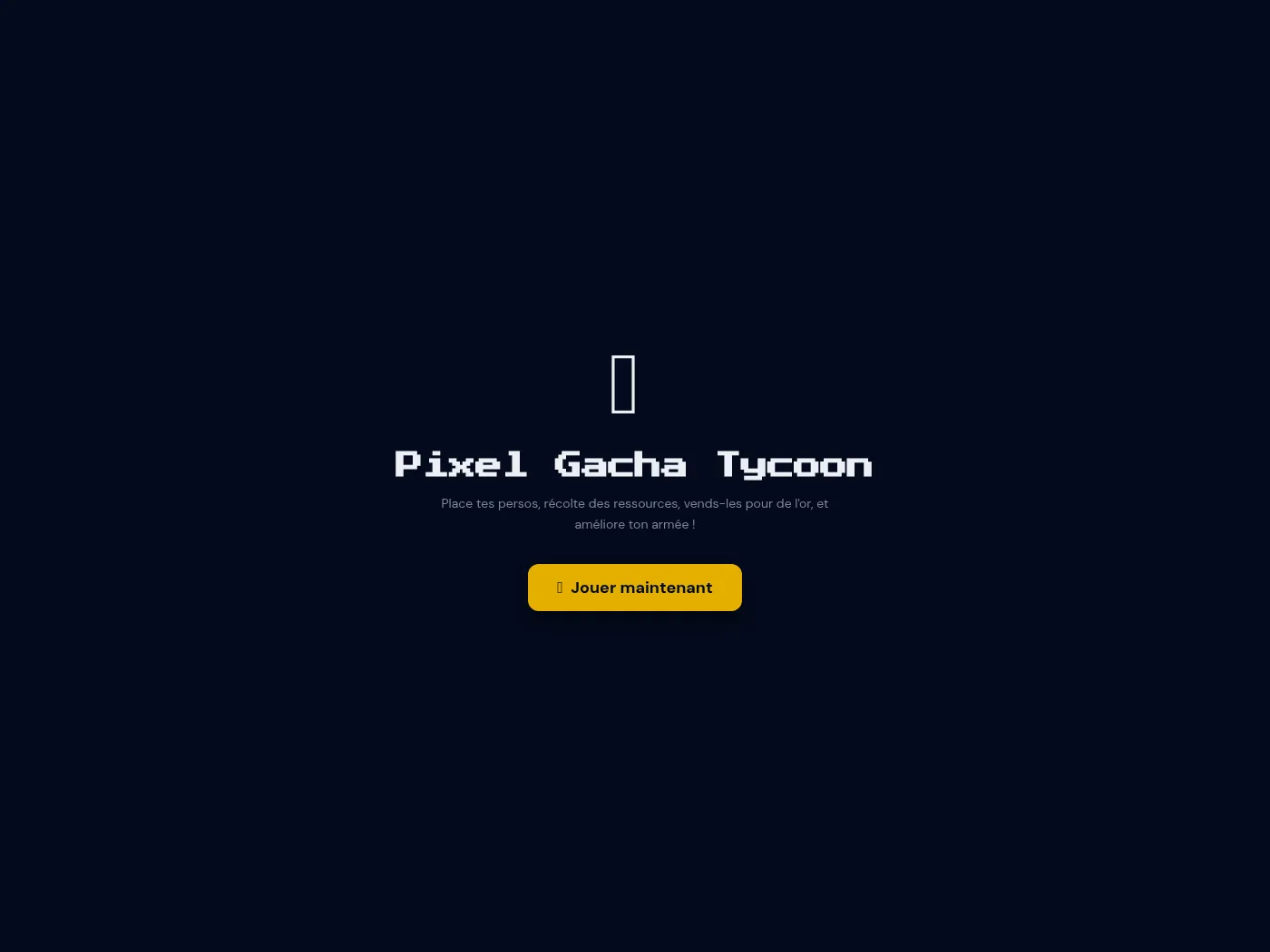 Pixel Gacha Tycoon Web