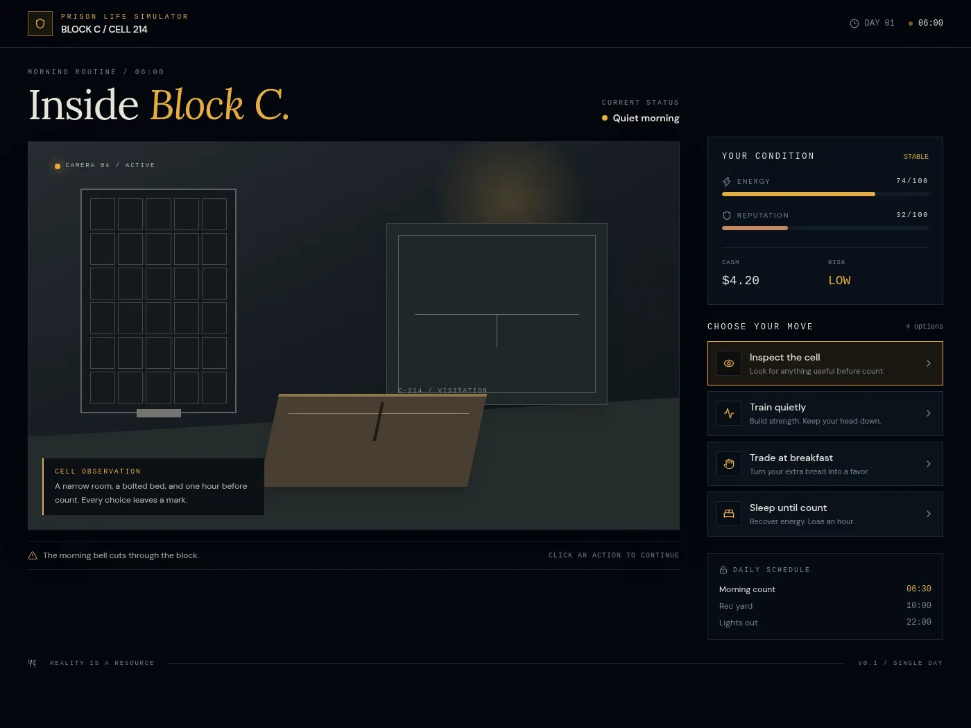 Prison Life Simulator 3D