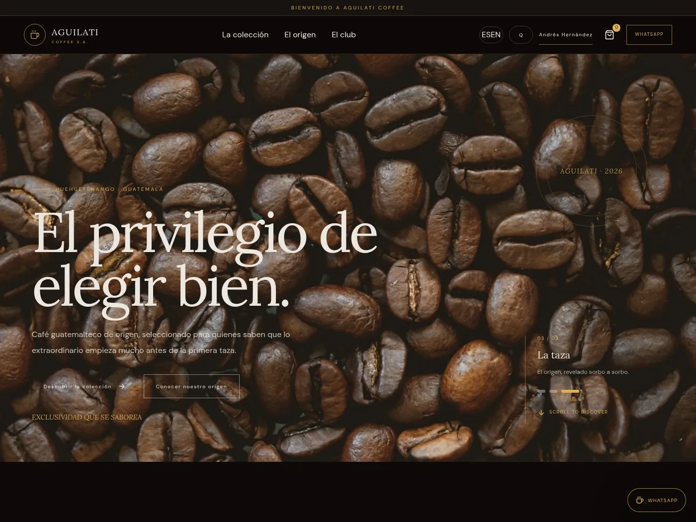 Aguilati Coffee Exclusivo
