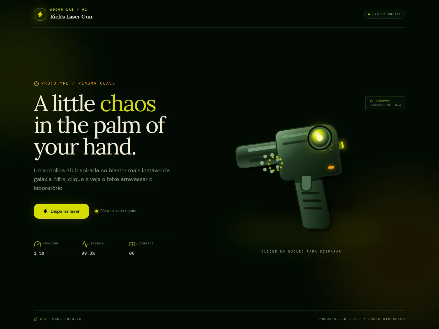 Rick's Laser Gun Addon