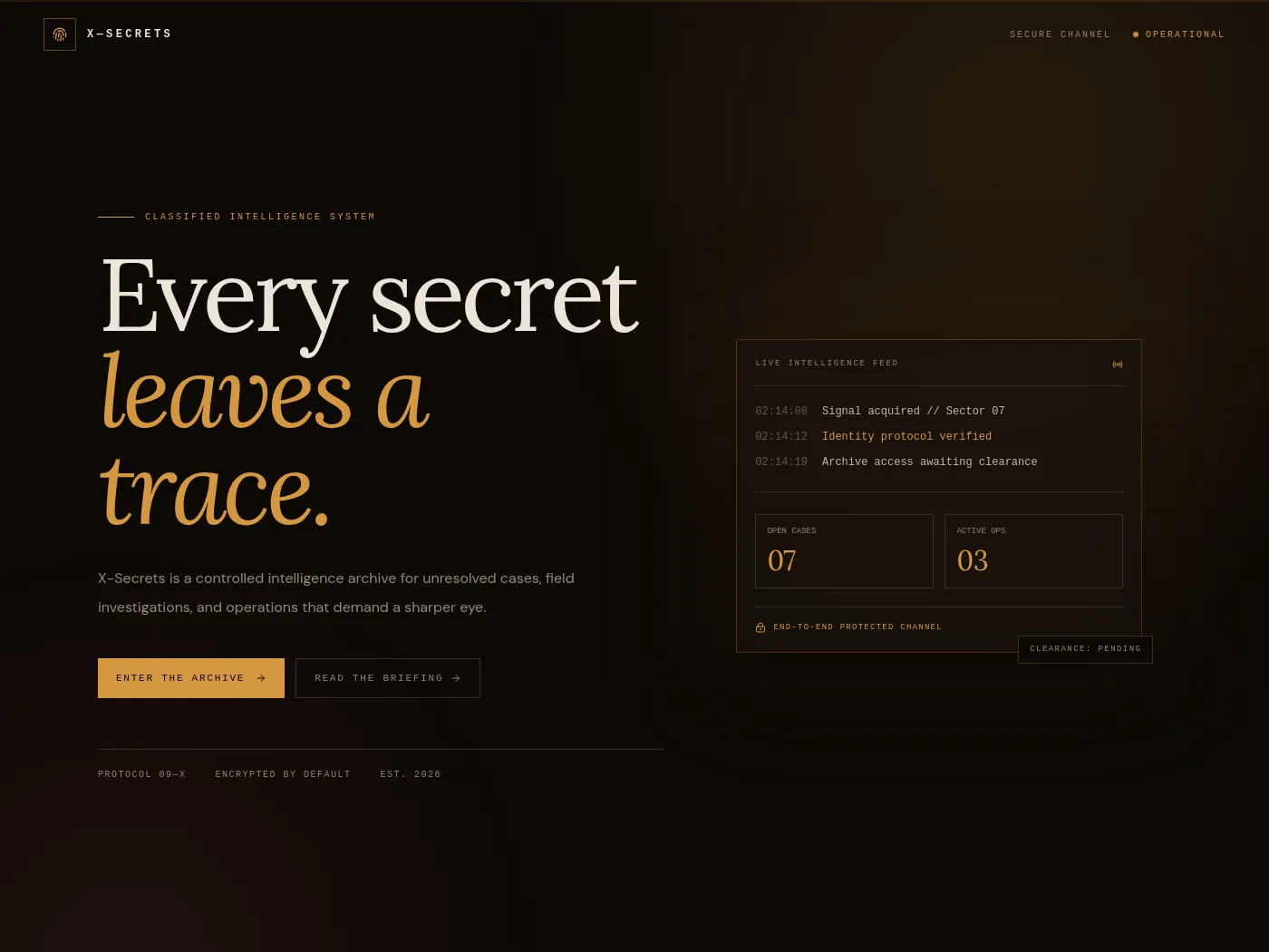 X-Secrets Platform