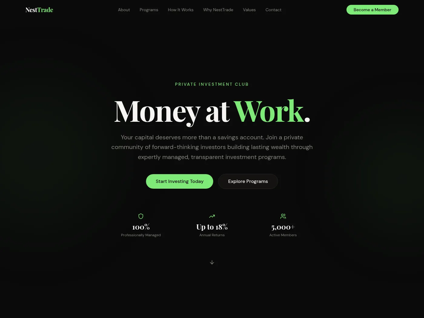 NestTrade Wealth Club