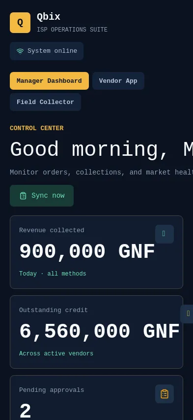 Qbix ISP Suite