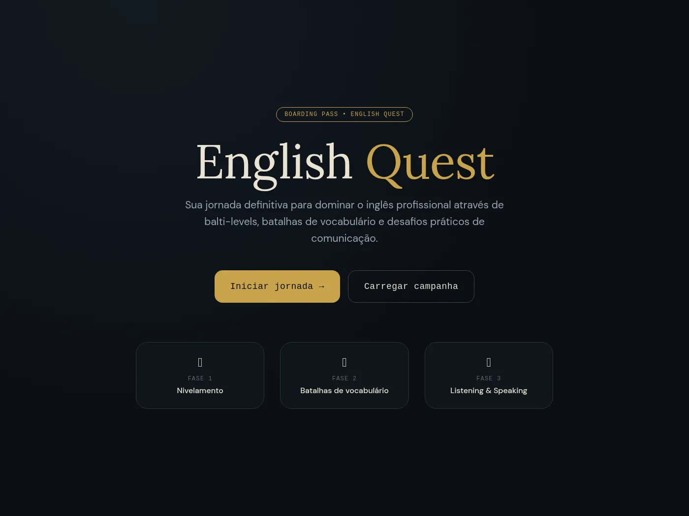 English Quest RPG