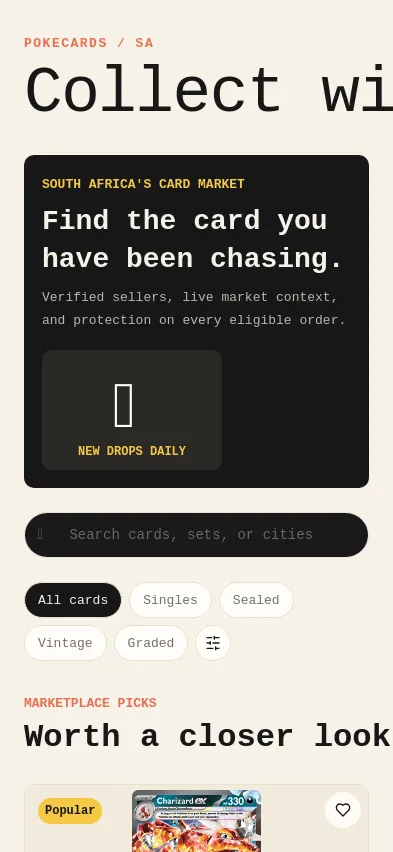 PokeCards Marketplace SA
