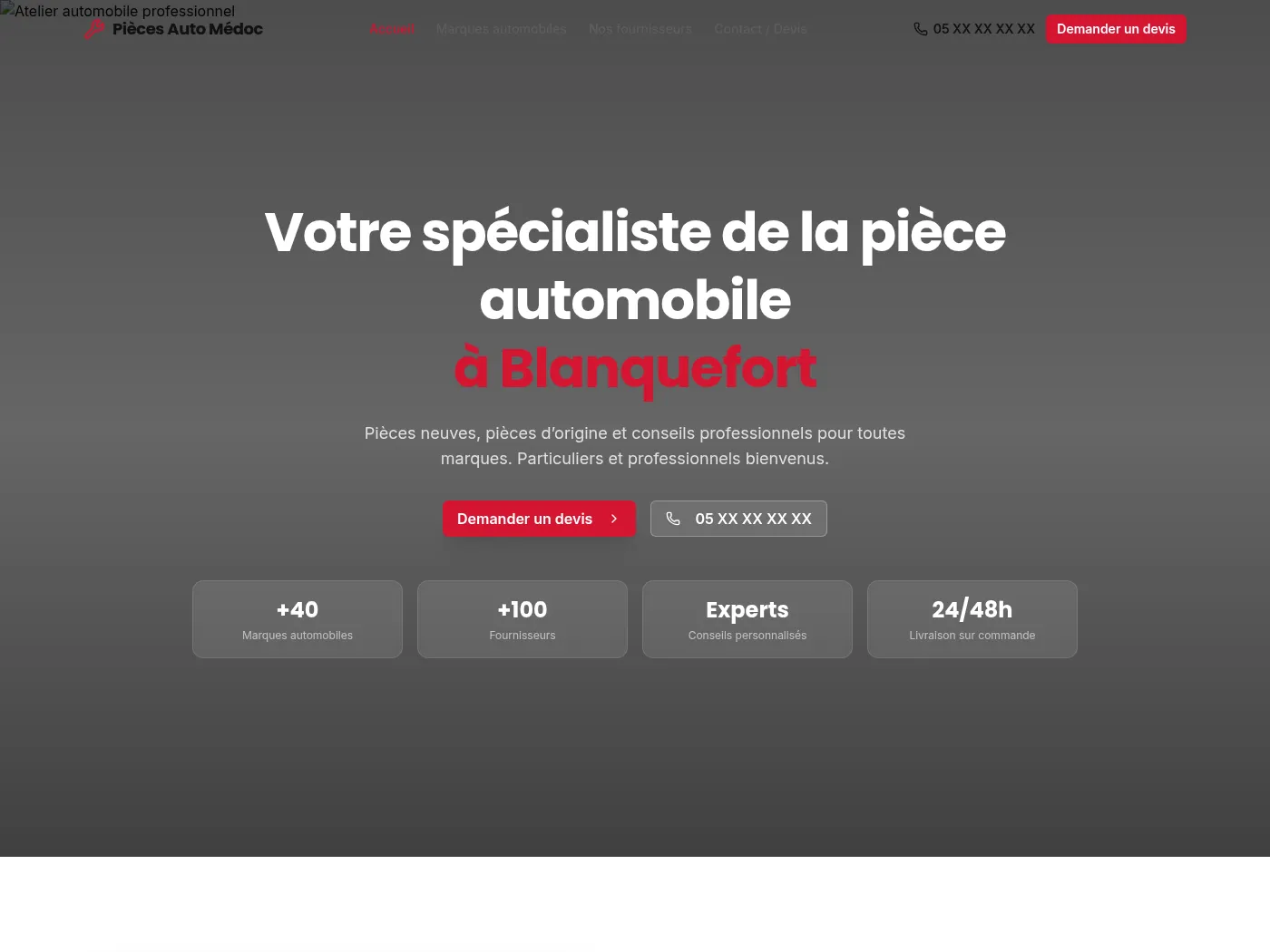 Pièces Auto Médoc Pro