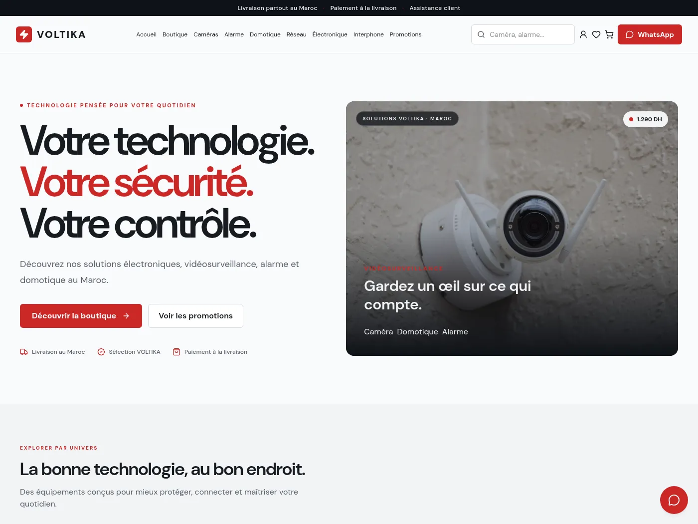 VOLTIKA E-commerce Platform