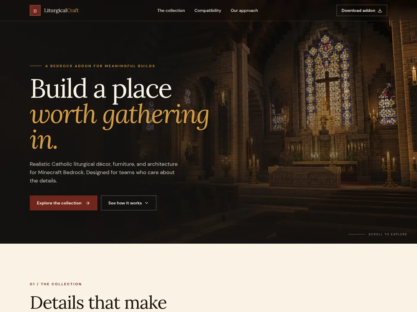LiturgicalCraft Addon