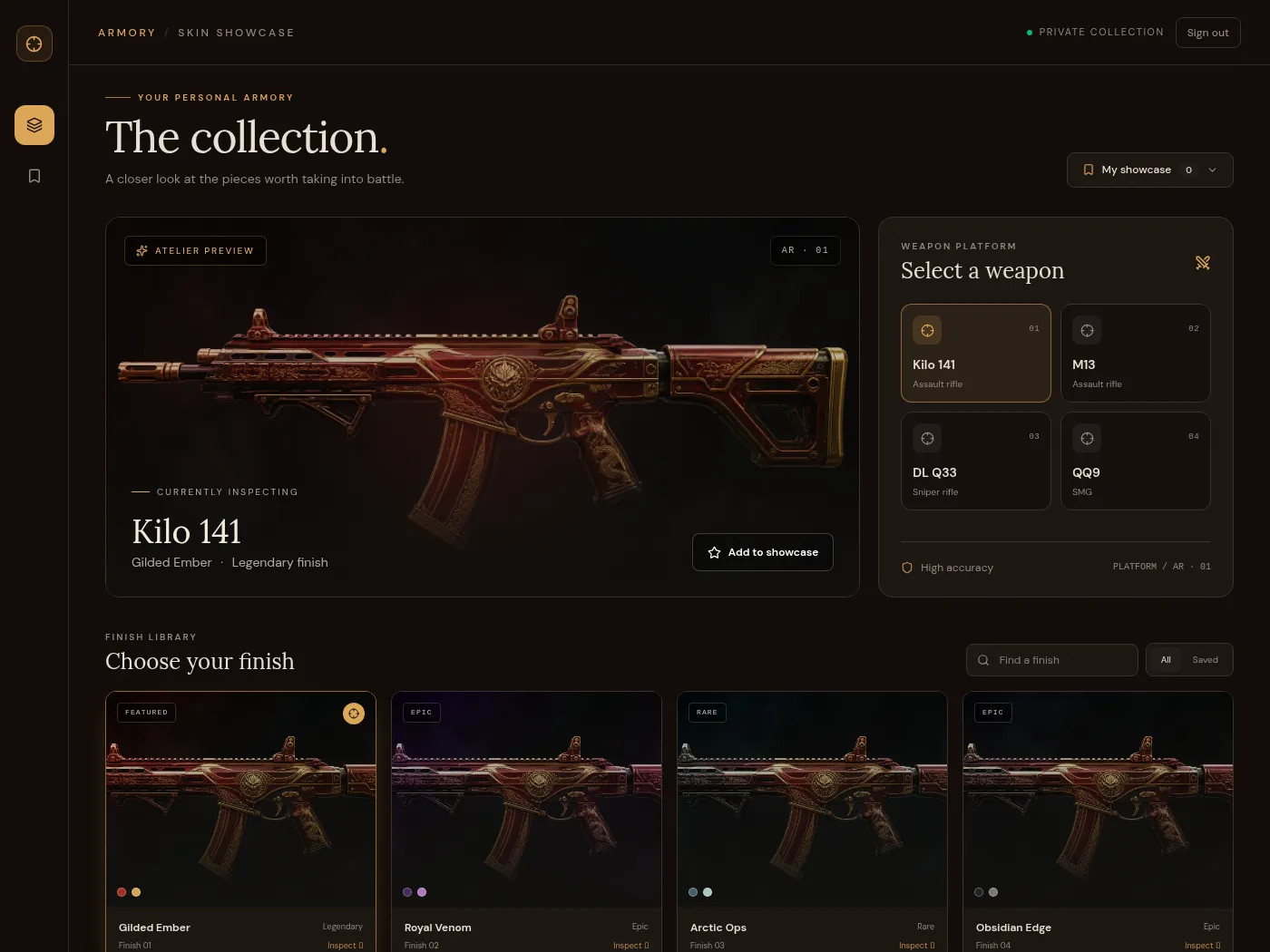 CODM Skin Showcase