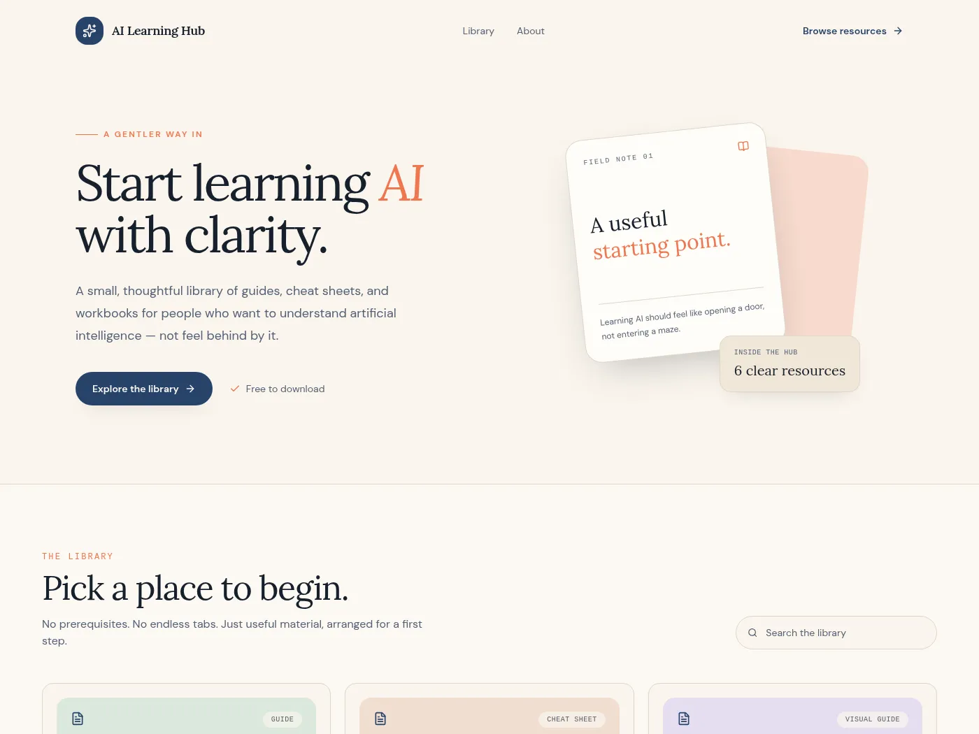 AI Learning Hub
