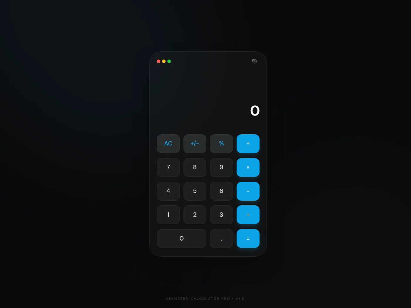 Animated Calculator Pro