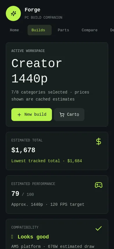 PC Builder Companion