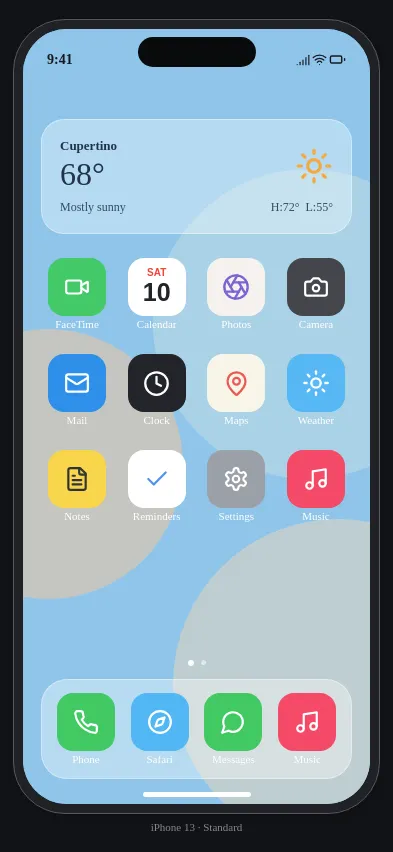 iPhone 13 Simulator
