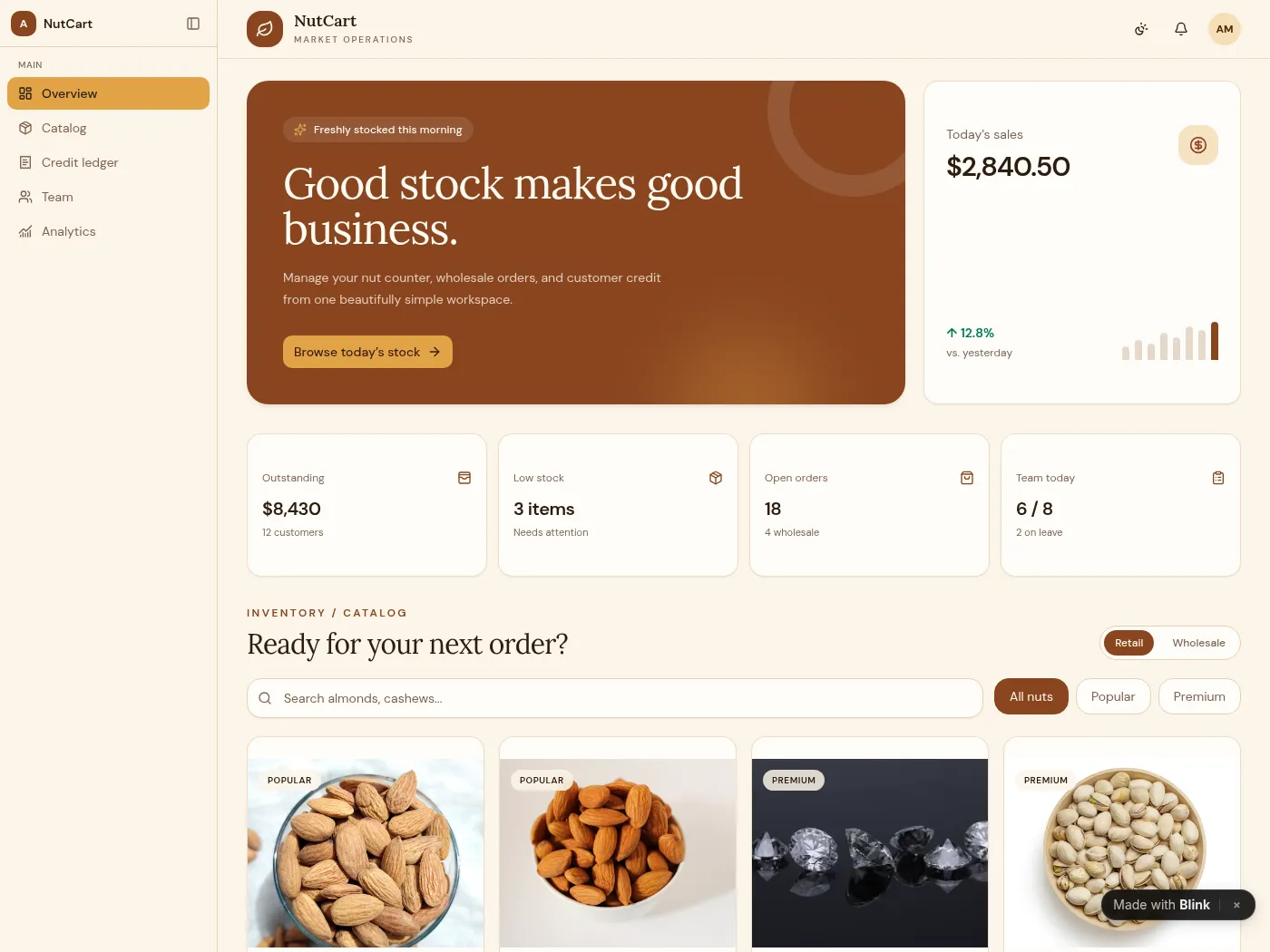 NutCart Platform