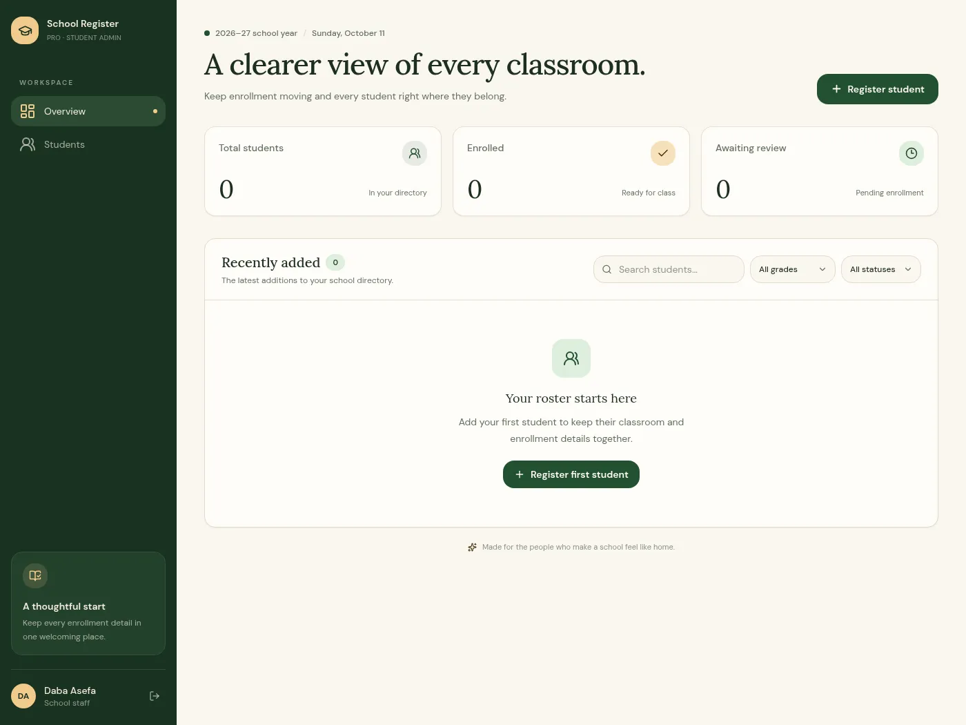 School Register Pro