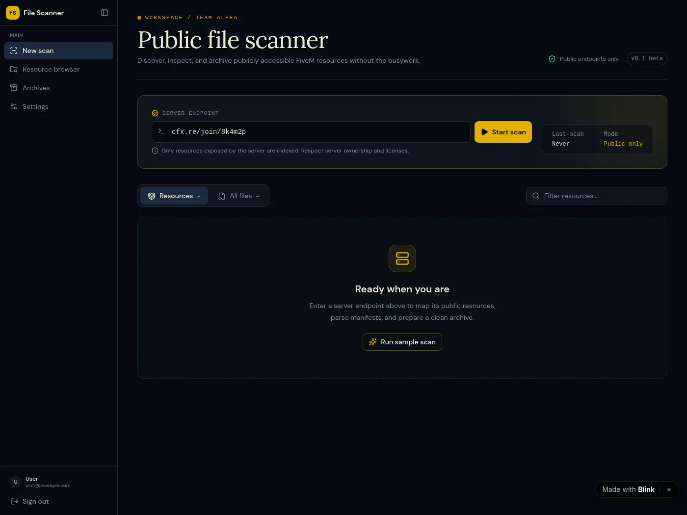 FiveM Public File Scanner