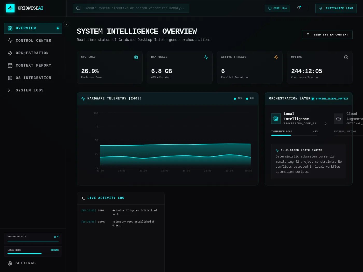 Gridwise Desktop AI