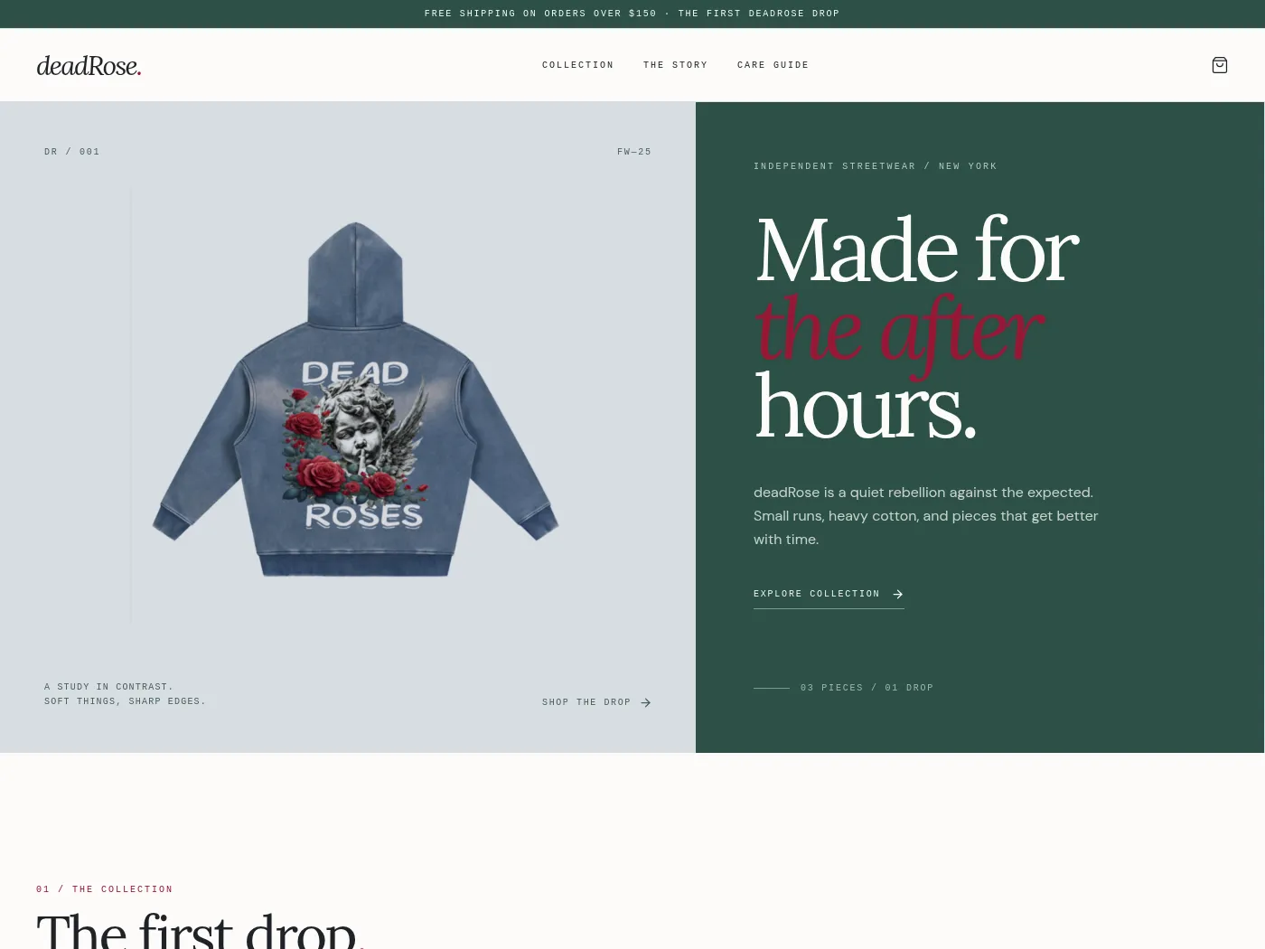 deadRose Shopfront
