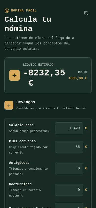 Nómina Papeleo App